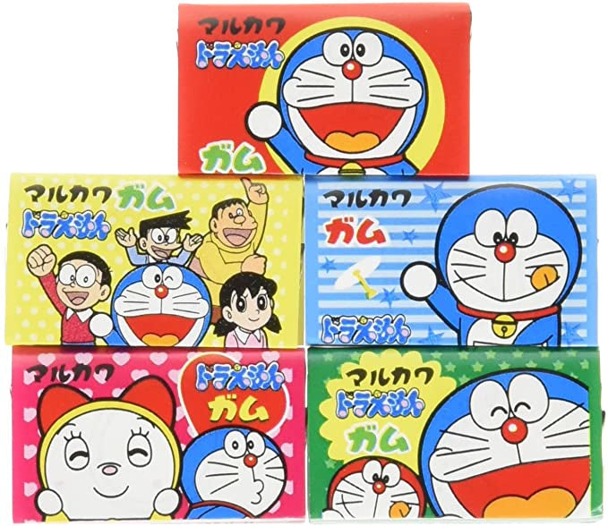 Doraemon Chewing Gum Soda Flavour 5pcs – SEIKATSU Japan Lifestyle
